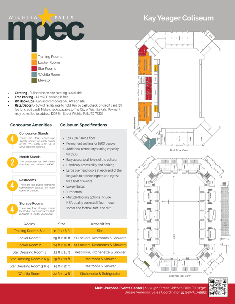 Book Your Event – Wichita Falls MPEC