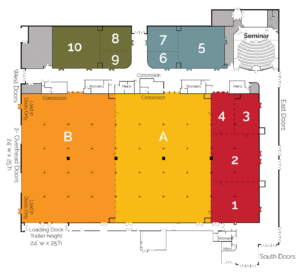 Ray Clymer Exhibit Hall – Wichita Falls MPEC